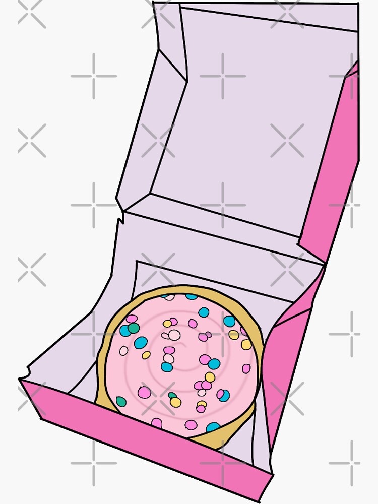 "Crumbl Pink Sprinkle Cookie" Sticker for Sale by brookiecookie37 ...
