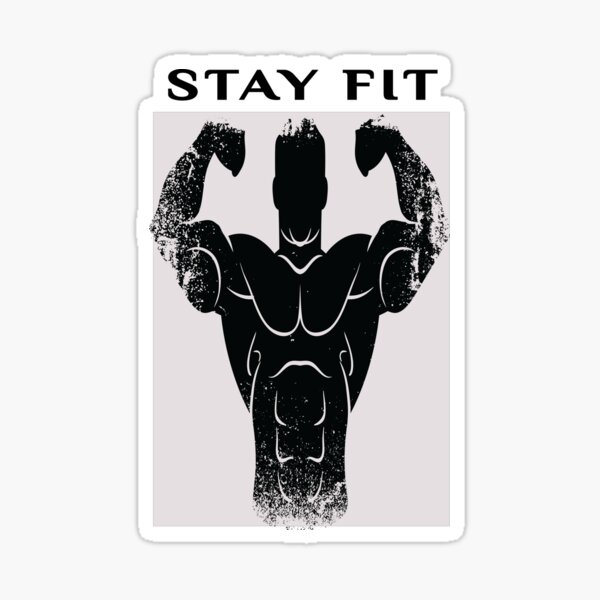 "Body Under Construction Stay Fit" Sticker for Sale by SydneyLoving ...