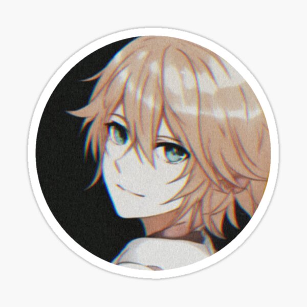 "Anime and manga girl cool circular design " Sticker for Sale by Teury ...