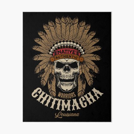 "Chitimacha Indian indigenous tribe Louisiana" Art Board Print by ...