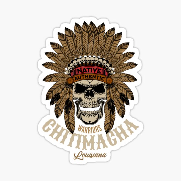 "Chitimacha Indian indigenous tribe Louisiana" Sticker for Sale by ...
