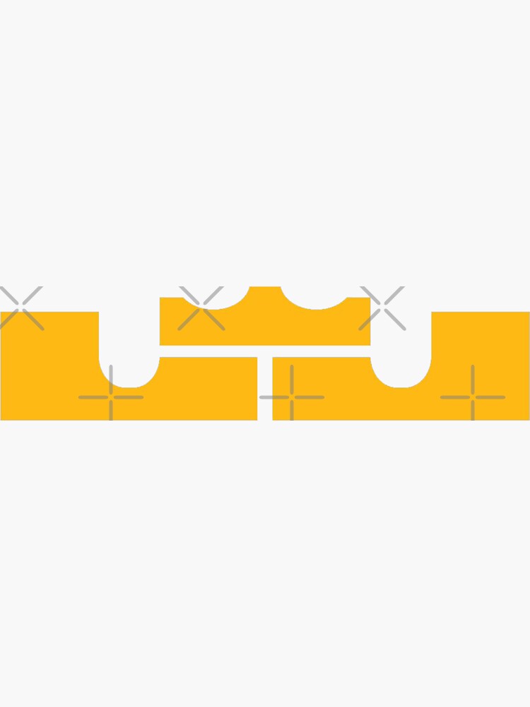 "crown logo" Sticker for Sale by arnamshop | Redbubble