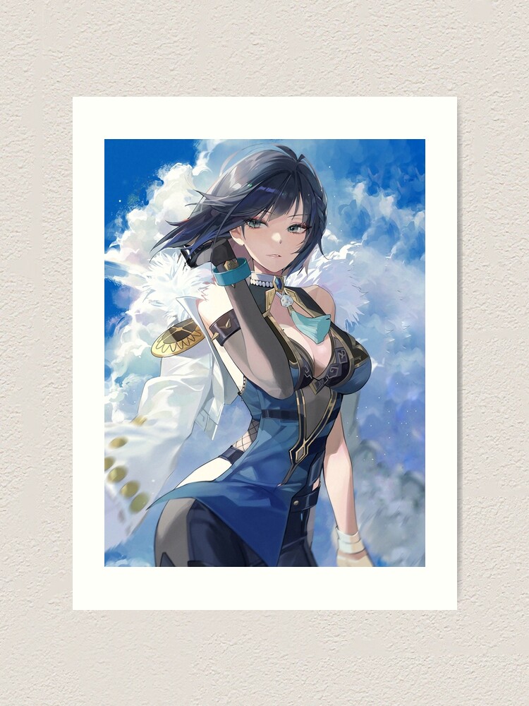 "Yelan Genshin Impact" Art Print for Sale by Yoonjihoo0294 | Redbubble