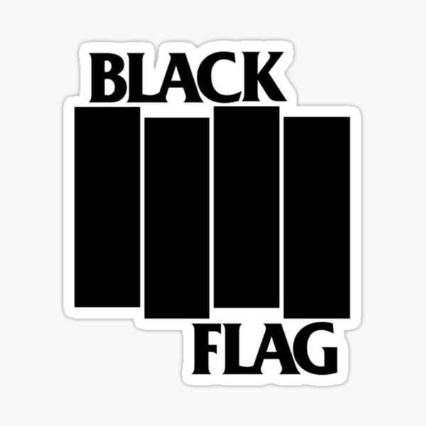 "black logo" Sticker for Sale by MarkMorrow | Redbubble