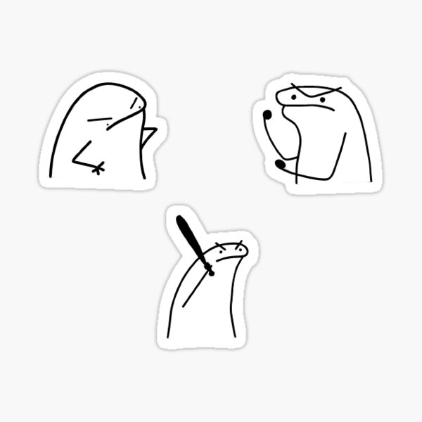 "Mad Angry Doodles Sticker Pack" Sticker for Sale by ascarnecchia17 ...