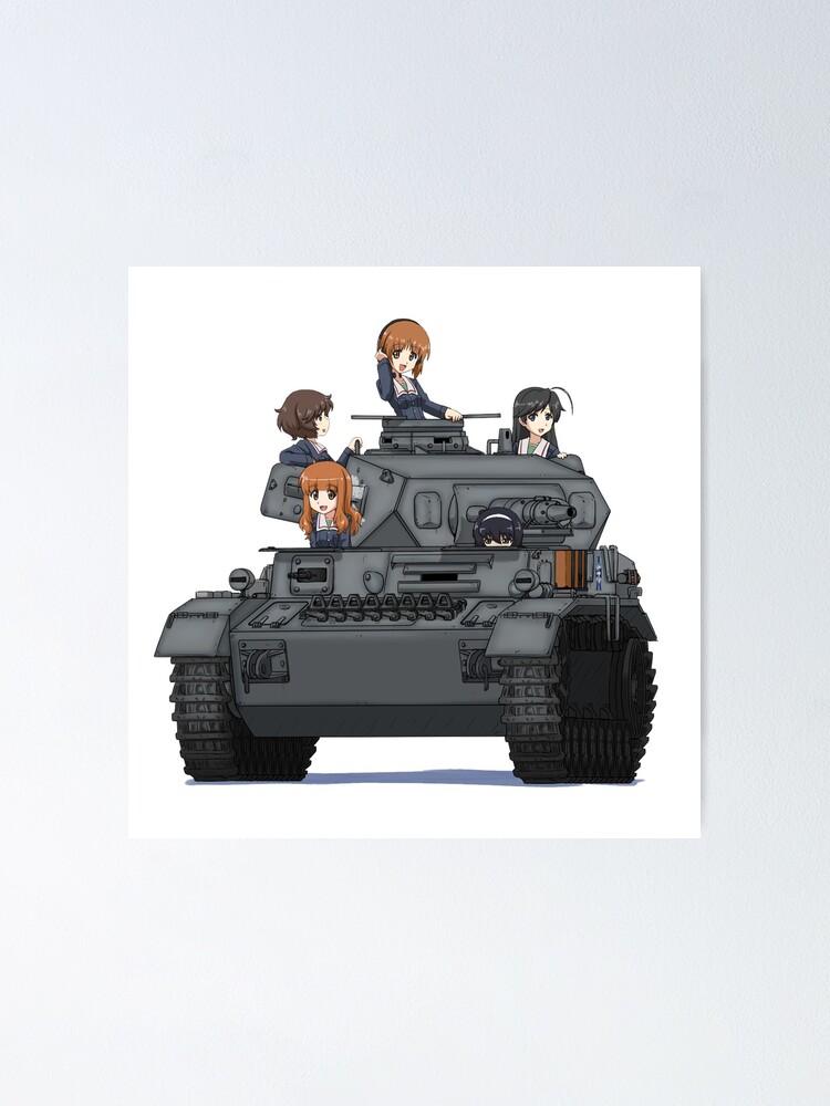 "Girls Und Panzer " Poster for Sale by Myshtra | Redbubble