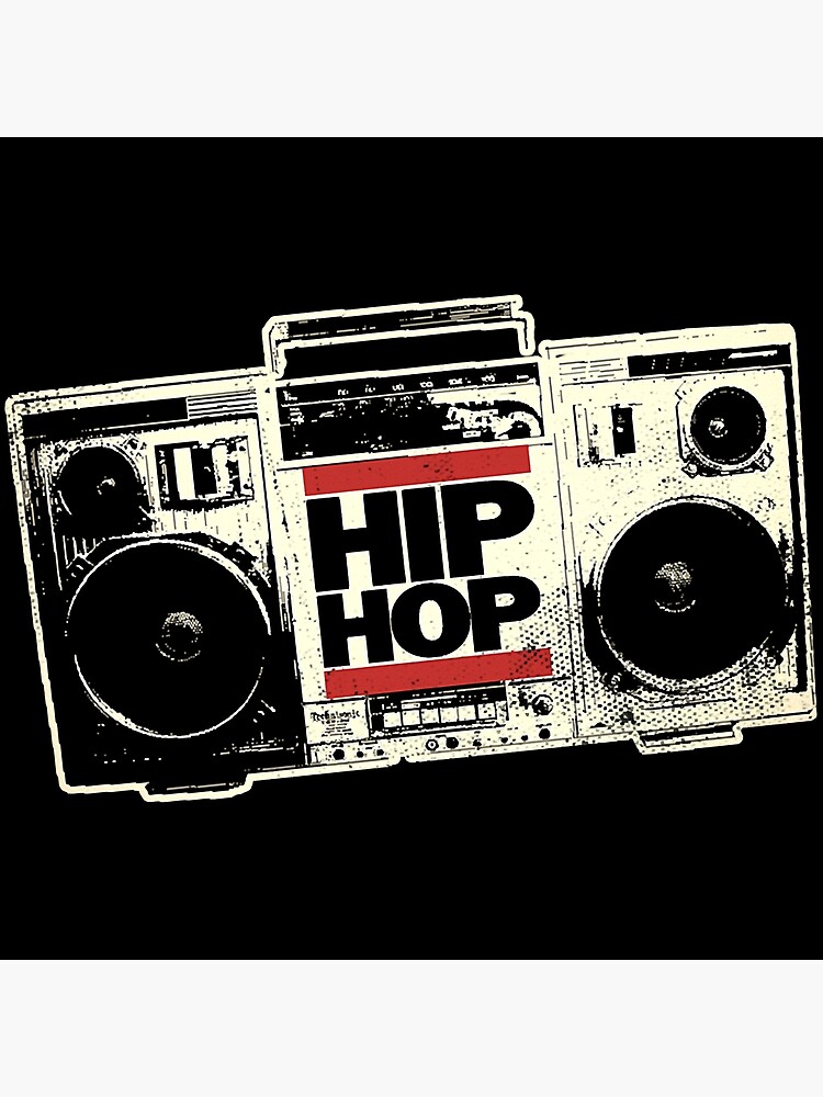 "HIP HOP BOOMBOX" Poster for Sale by Japygamo34 | Redbubble