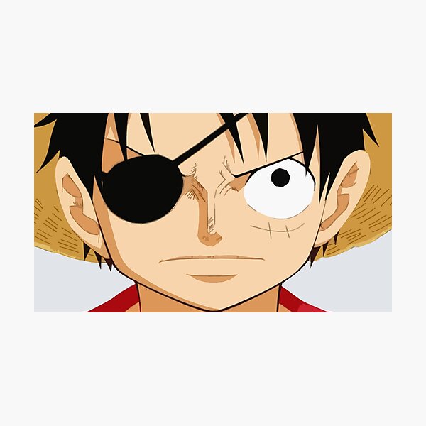 "Luffy Face" Photographic Print for Sale by Fernoms | Redbubble
