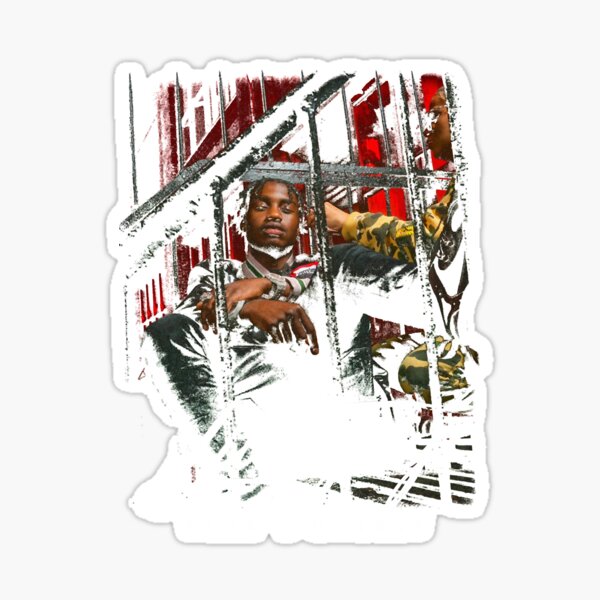 "Gift For Men lil tjay Concert Gift For Men Lil Tjay" Sticker for Sale ...