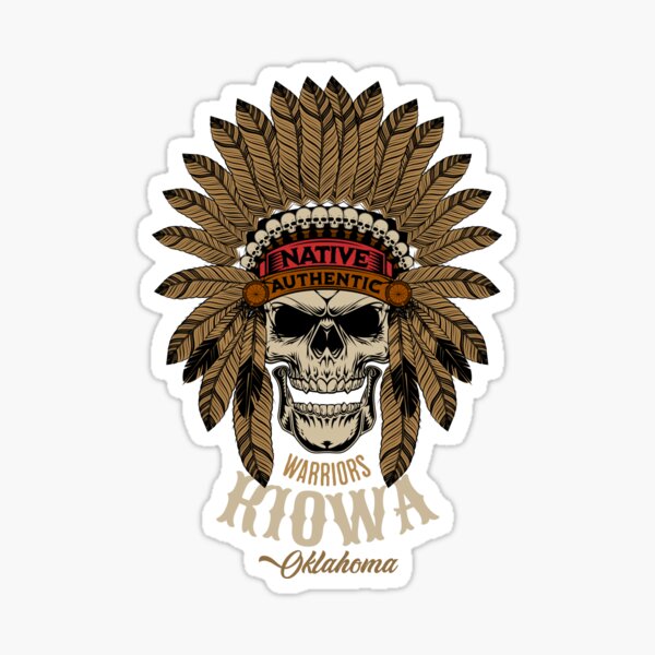"Kiowa Indian indigenous tribe Oklahoma" Sticker for Sale by THEWFBD ...