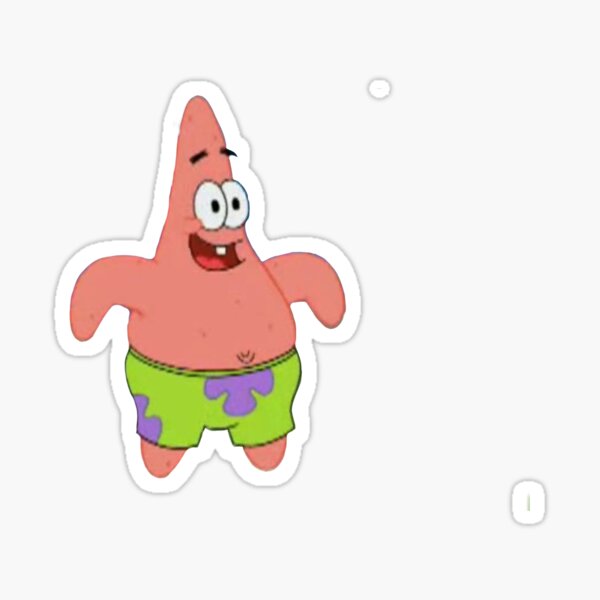 "Patrick Star" Sticker for Sale by aguinn8 | Redbubble