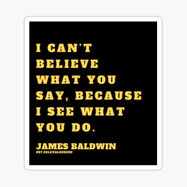 "Men Women James Baldwin Black Lives Matter Gifts For Music Fans ...