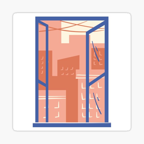 "Open windows" Sticker for Sale by kaushikkishore | Redbubble