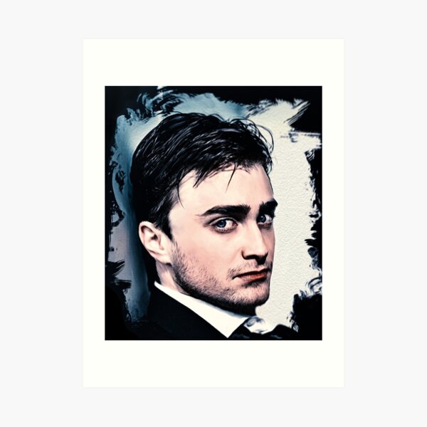 "Portrait of Daniel Radcliffe" Art Print by Elaine-cs | Redbubble