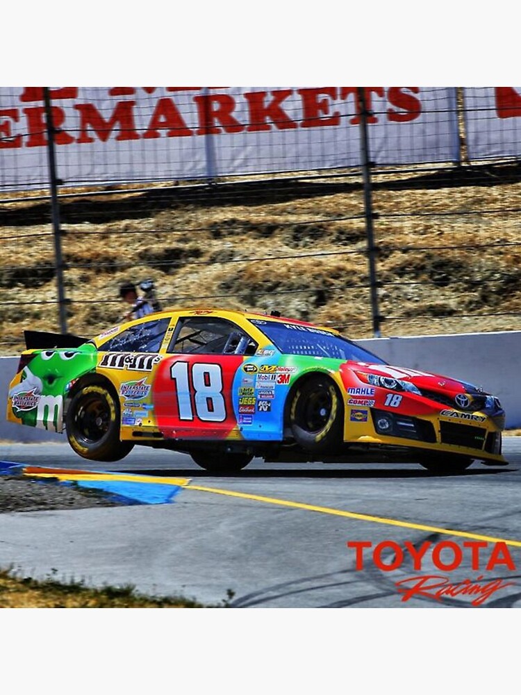 "kyle busch racing" Sticker for Sale by aliangges | Redbubble