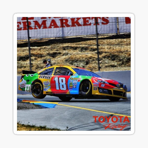 "kyle busch racing" Sticker for Sale by aliangges | Redbubble