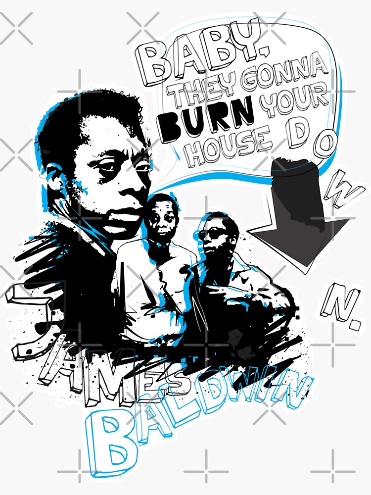 "Proud James Baldwin Civil Rights Cool Gift" Sticker for Sale by ...