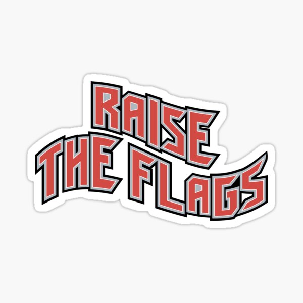 "Raise the flags bucs" Sticker by sabinako | Redbubble