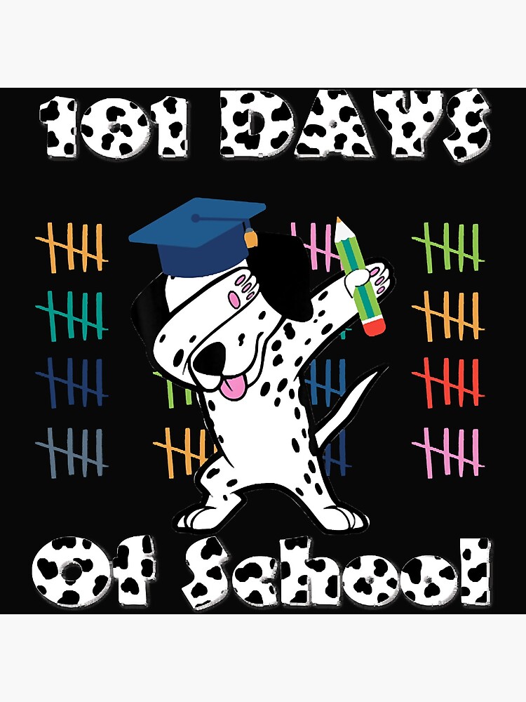 Lámina fotográfica «101 días de escuela perro dálmata 100 días más ...