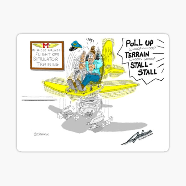 "Flight Simulator" Sticker by moosaydz | Redbubble