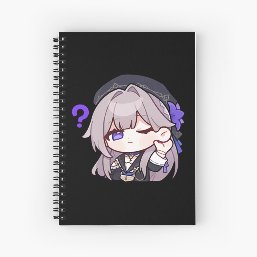 "Honkai Star Rail Chibi Herta" Spiral Notebook for Sale by ...
