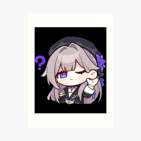 "Honkai Star Rail Chibi Herta" Art Print for Sale by HerrscherOfArt ...