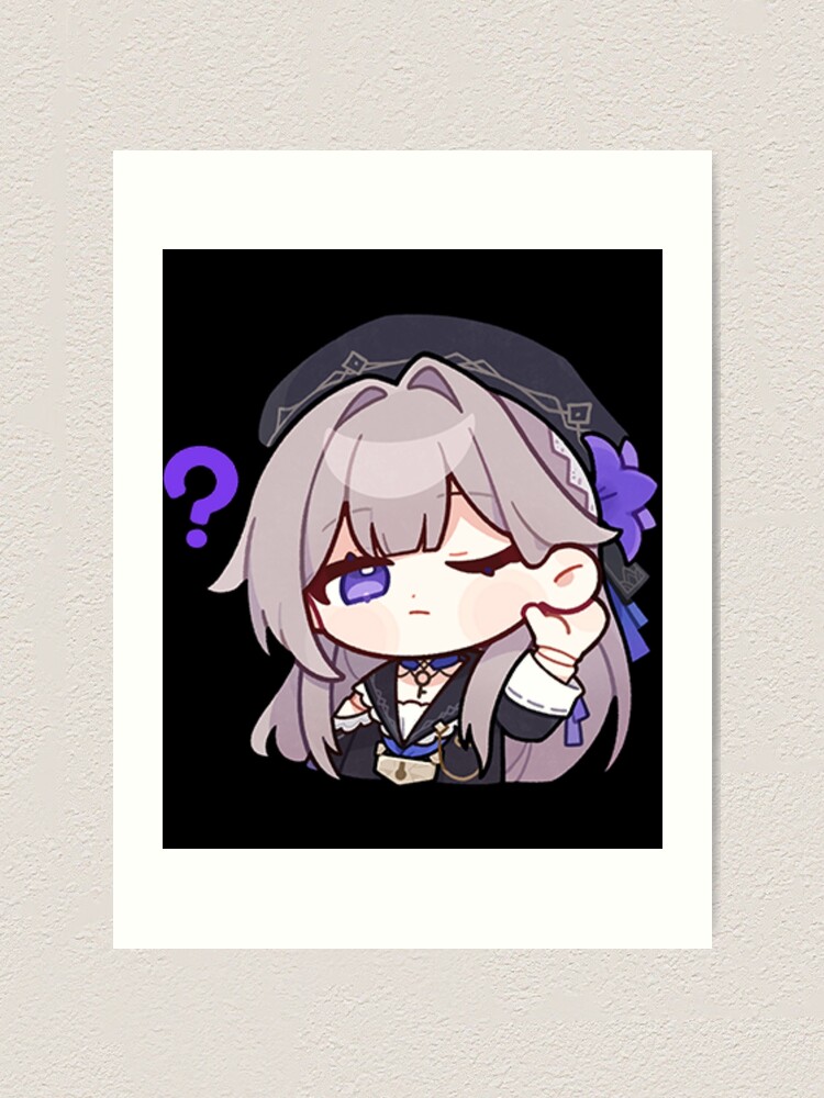 "Honkai Star Rail Chibi Herta" Art Print for Sale by HerrscherOfArt ...