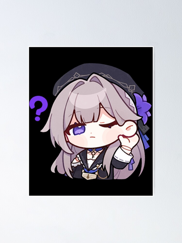 "Honkai Star Rail Chibi Herta" Poster by HerrscherOfArt | Redbubble