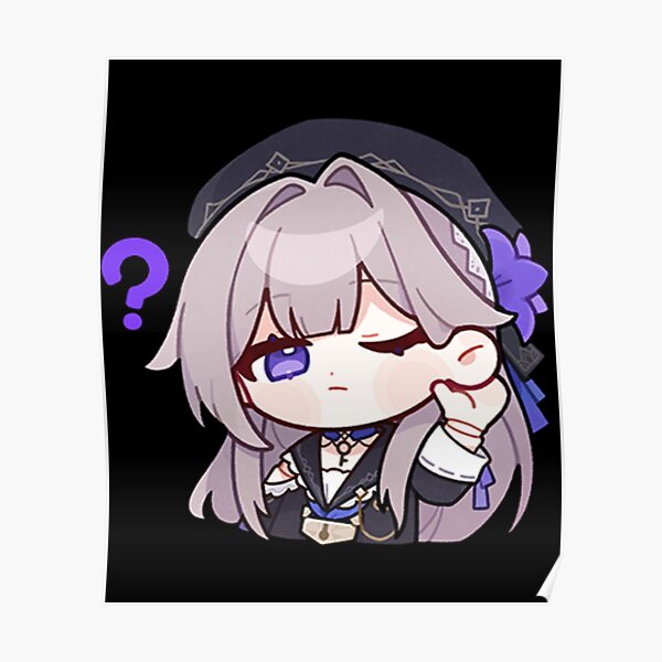 "Honkai Star Rail Chibi Herta" Poster for Sale by HerrscherOfArt ...