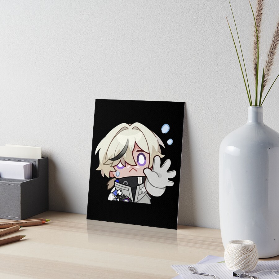 "Honkai Star Rail Chibi Arlan" Art Board Print for Sale by ...