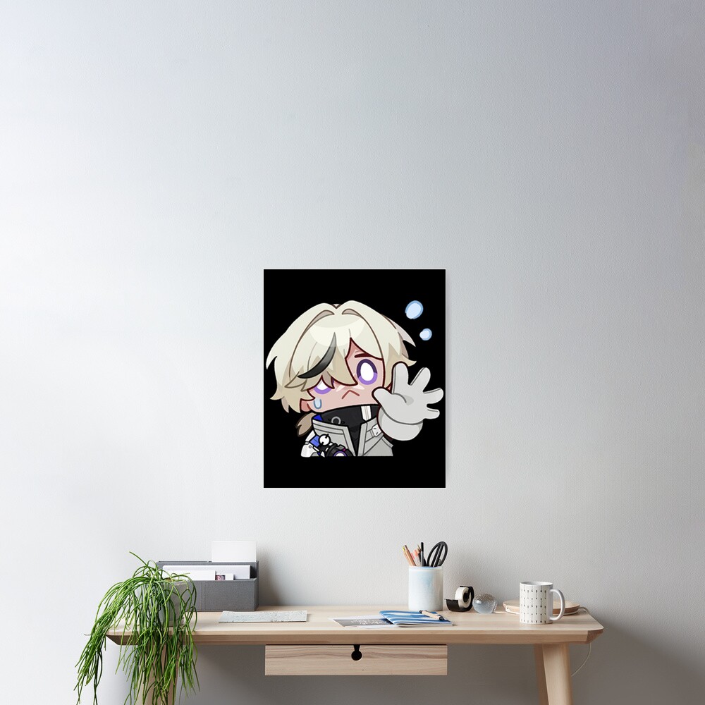 "Honkai Star Rail Chibi Arlan" Poster von HerrscherOfArt | Redbubble