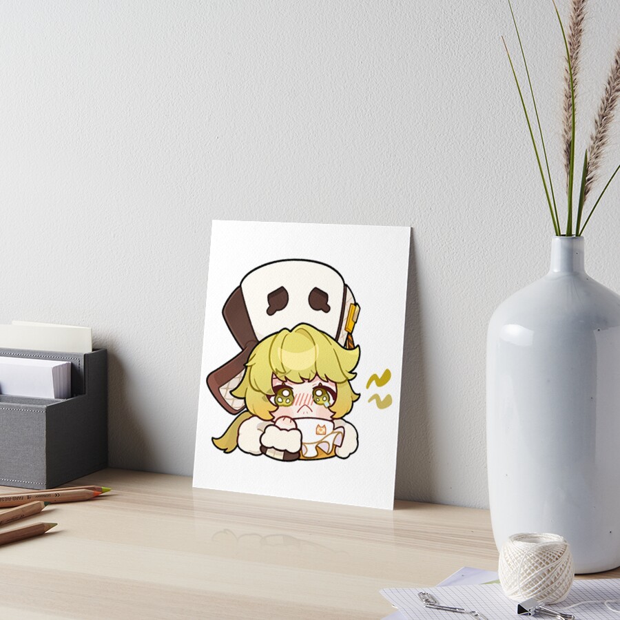 "Honkai Star Rail Chibi Hook" Art Board Print for Sale by ...