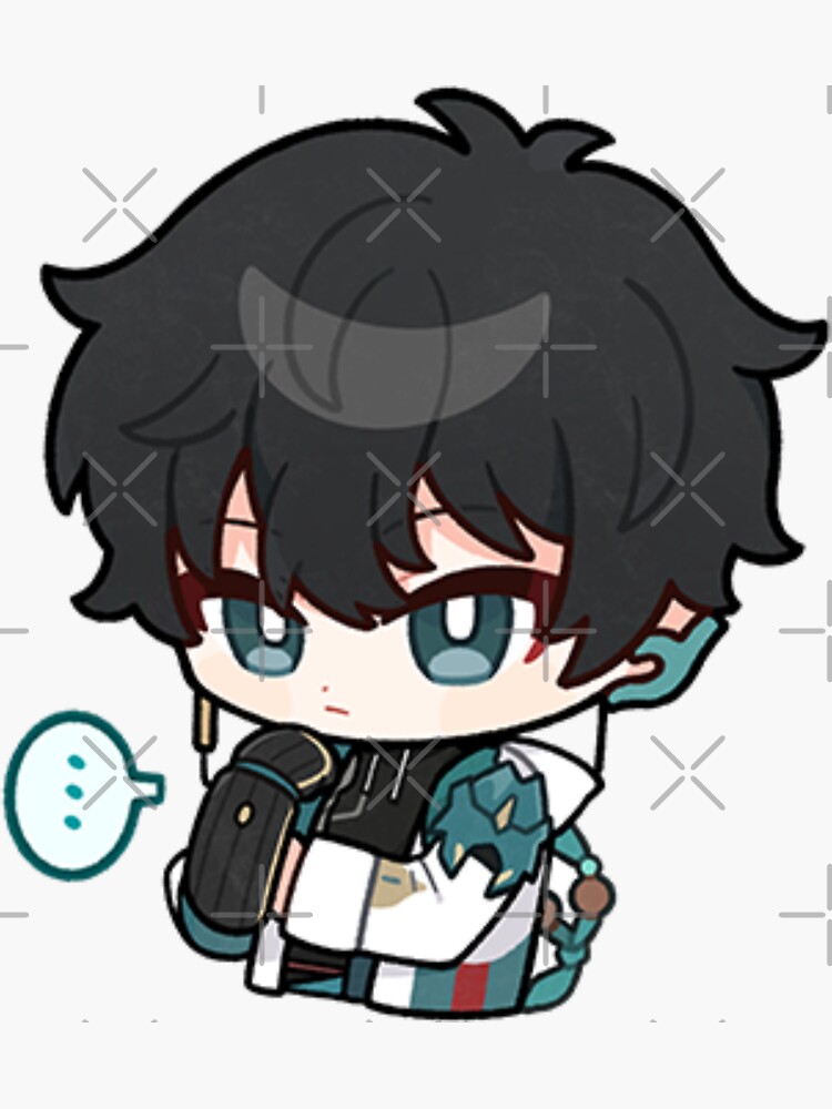 Honkai Star Rail Chibi Danheng Sticker sold by Pierrette Chhattisgarhi ...
