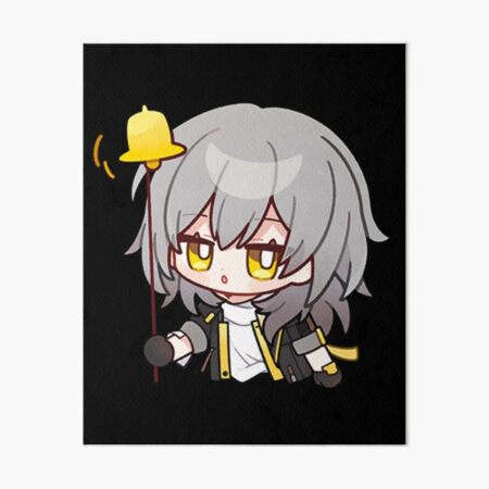 "Honkai Star Rail Chibi Trailblazer (F)" Art Board Print by ...