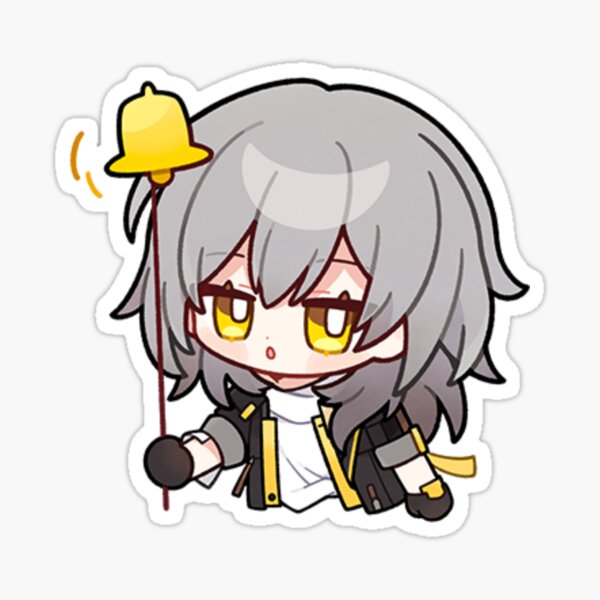 "Honkai Star Rail Chibi Trailblazer (F)" Sticker for Sale by ...