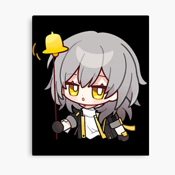 "Honkai Star Rail Chibi Trailblazer (F)" Canvas Print for Sale by ...