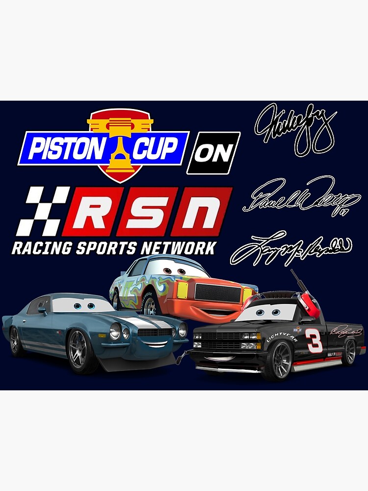 "The Racing Sports Network Crew" Poster for Sale by Mininascar | Redbubble