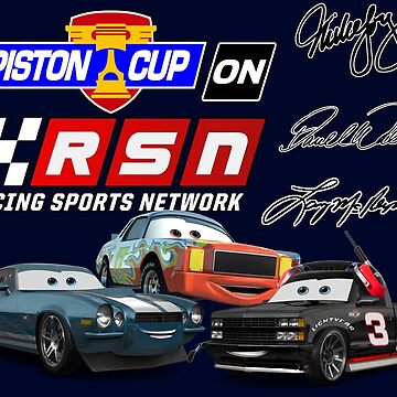 "The Racing Sports Network Crew" Poster for Sale by Mininascar | Redbubble