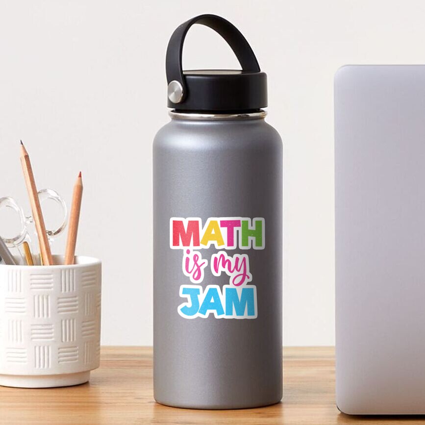 Sticker « Math Is My Jam: Cadeau drôle de professeur de mathématiques ...