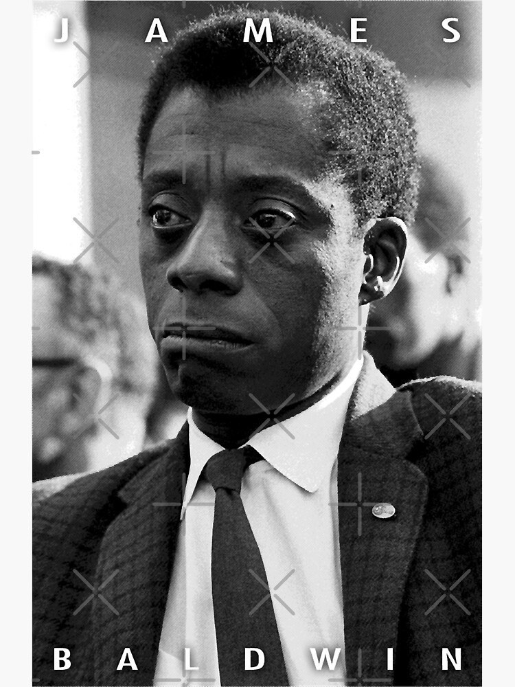 "So Funny James Baldwin African American Classic Fans" Sticker for Sale ...