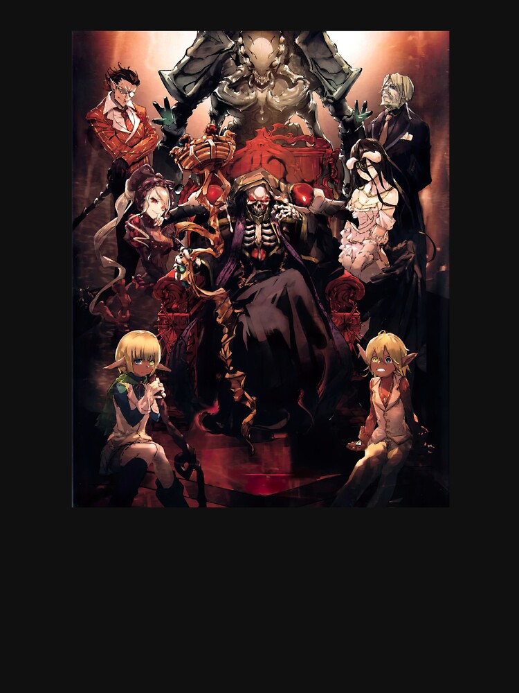 "Overlord Momonga And Servant" T-shirt for Sale by biankablank ...