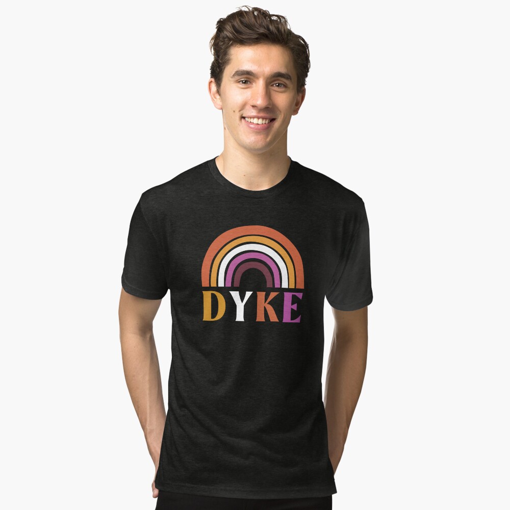 "Dyke" Sticker for Sale by QueerZone0 | Redbubble