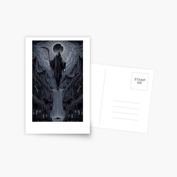 "Grim Reaper Tarot Card" Postcard for Sale by emoartwork | Redbubble