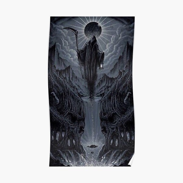"Grim Reaper Tarot Card" Poster for Sale by emoartwork | Redbubble