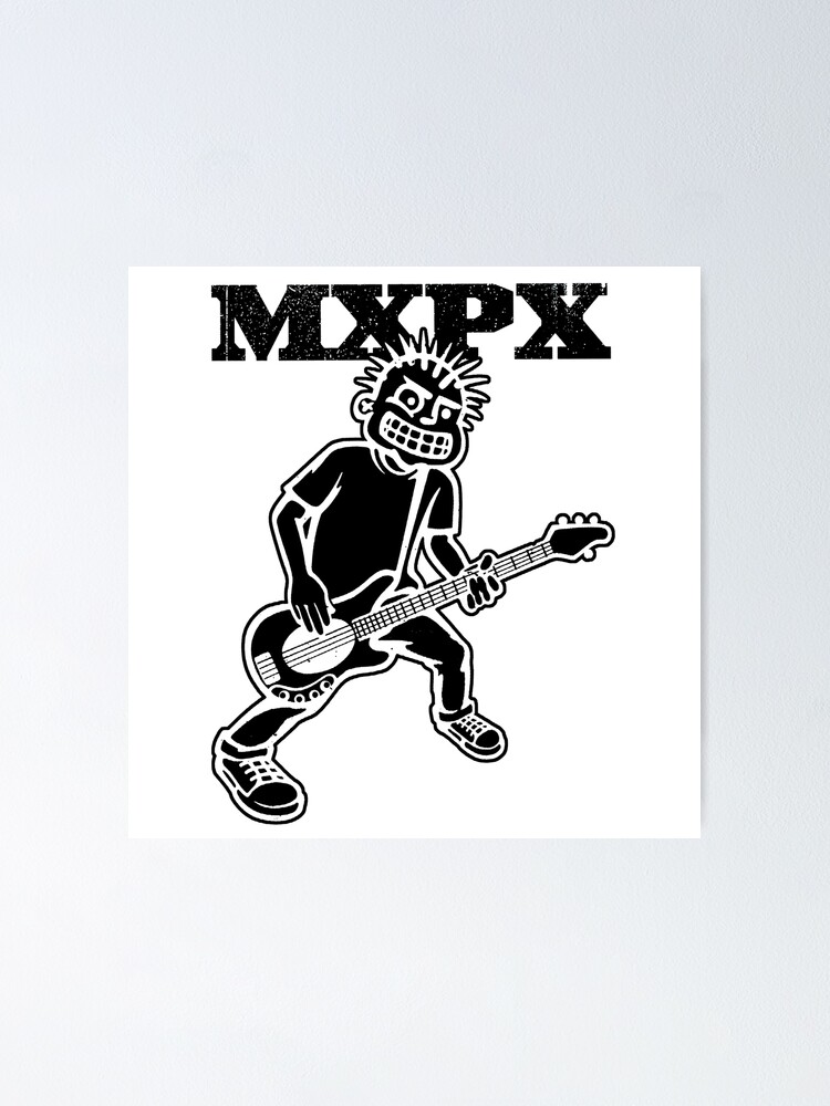 "MxPx - American pop punk band" Poster for Sale by jdaverins | Redbubble