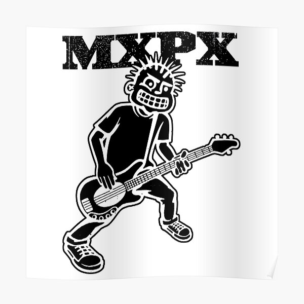 "MxPx - American pop punk band" Poster for Sale by jdaverins | Redbubble