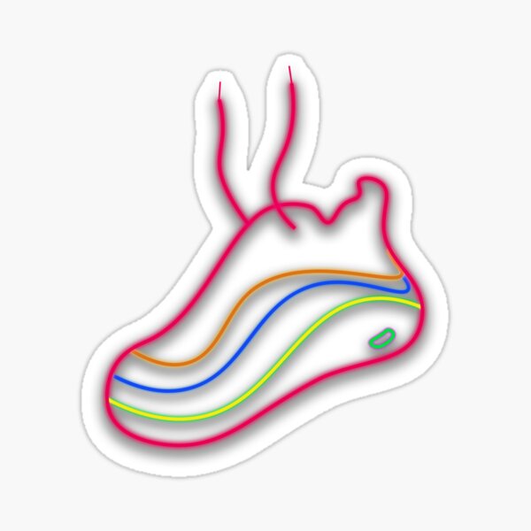 "Hi hope u liked this design its a crazy funky shoes." Sticker for Sale ...