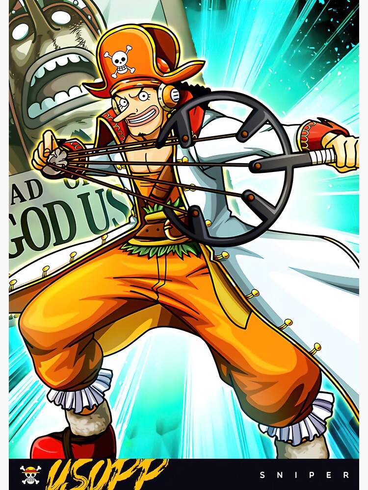 "Anime One Piece Usopp" Sticker for Sale by JaredWiseman | Redbubble