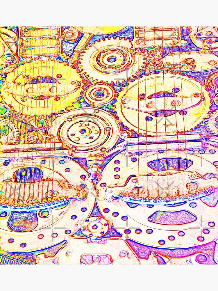 "Cogs and Gears" Poster for Sale by Focal-Art | Redbubble
