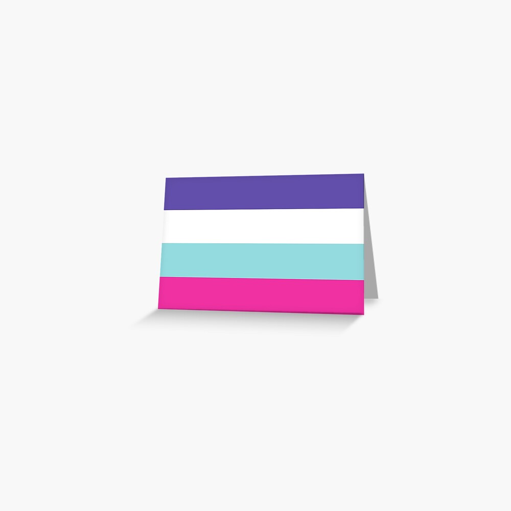 Multisexual Pride Flag Greeting Card By Flagsworld Redbubble